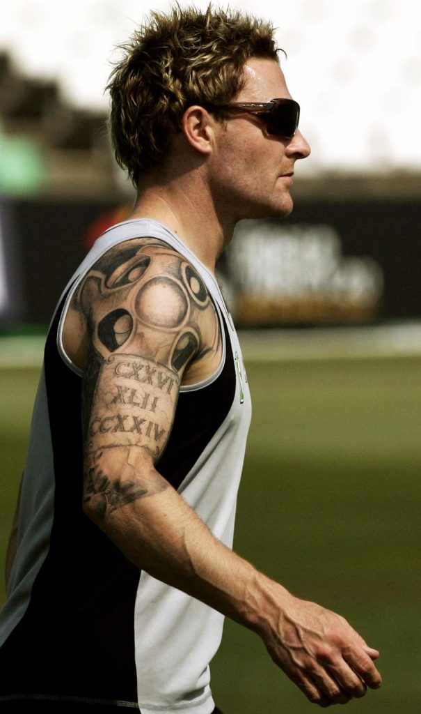 Brendon McCullum's Arm Tattoo & It's Meaning - Body Art Guru