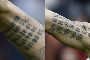 Zlatan Ibrahimović's 9 Tattoos & Their Meanings - Body Art Guru
