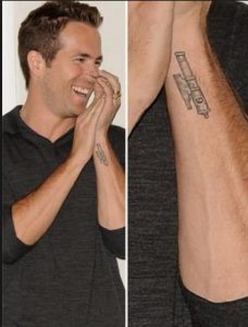 Ryan Reynolds' 3 Tattoos & Their Meanings - Body Art Guru
