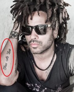 Lenny Kravitz's 9 Tattoos & Their Meanings - Body Art Guru