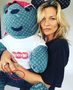 Kate Moss's 7 Tattoos & Their Meanings - Body Art Guru
