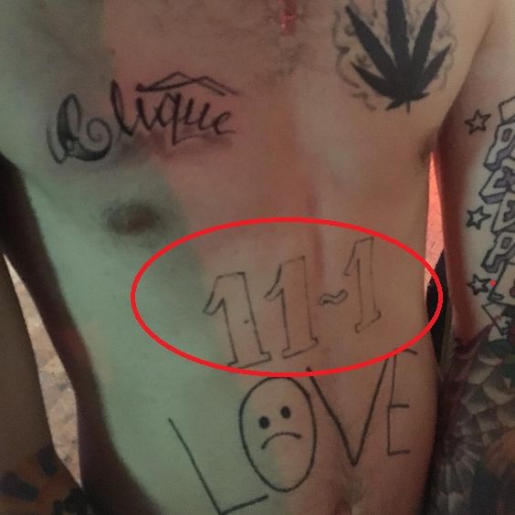 Lil Peep s 59 Tattoos Their Meanings Body Art Guru