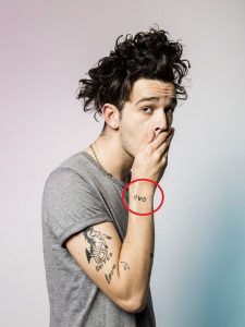 Matthew Healy's 17 Tattoos & Their Meanings - Body Art Guru