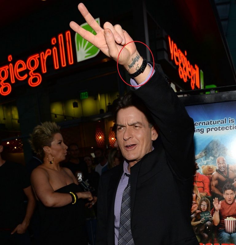 Charlie Sheen's 15 Tattoos & Their Meanings - Body Art Guru