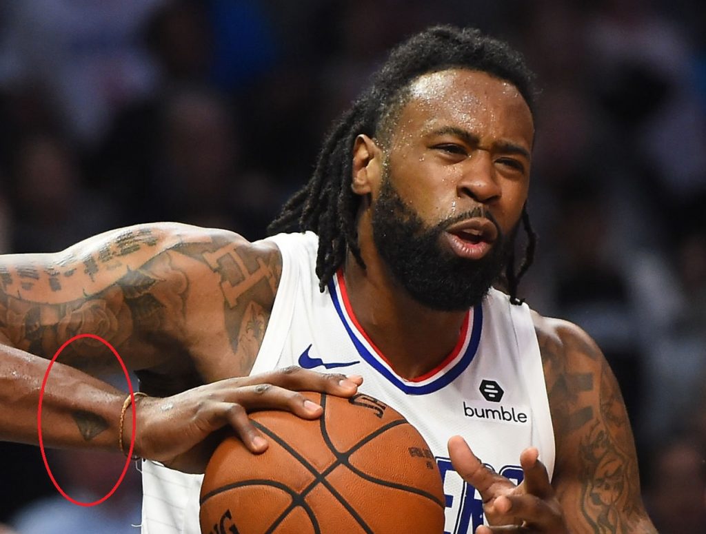 DeAndre Jordan's 27 Tattoos & Their Meanings - Body Art Guru