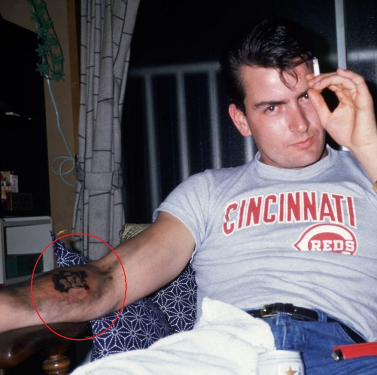 Charlie Sheen's 14 Tattoos & Their Meanings - Millender Disid1937