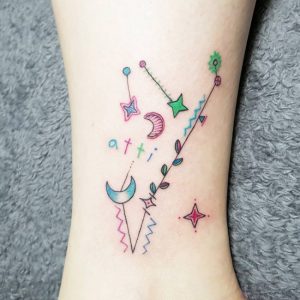30 Amazing Constellation Tattoos With Meanings, Ideas and Celebrities ...