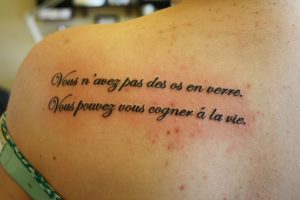 130 Amazing French Tattoos with Meanings, Ideas and Celebrities - Body ...