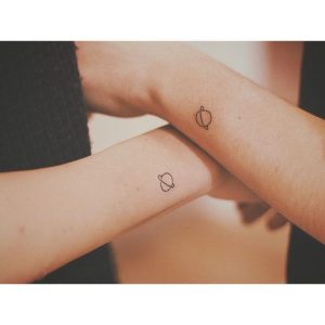 35 Amazing Saturn Tattoos With Meanings, Ideas - Body Art Guru