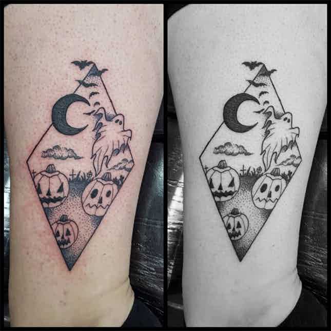 55 Halloween Tattoo Designs with Meanings - Body Art Guru