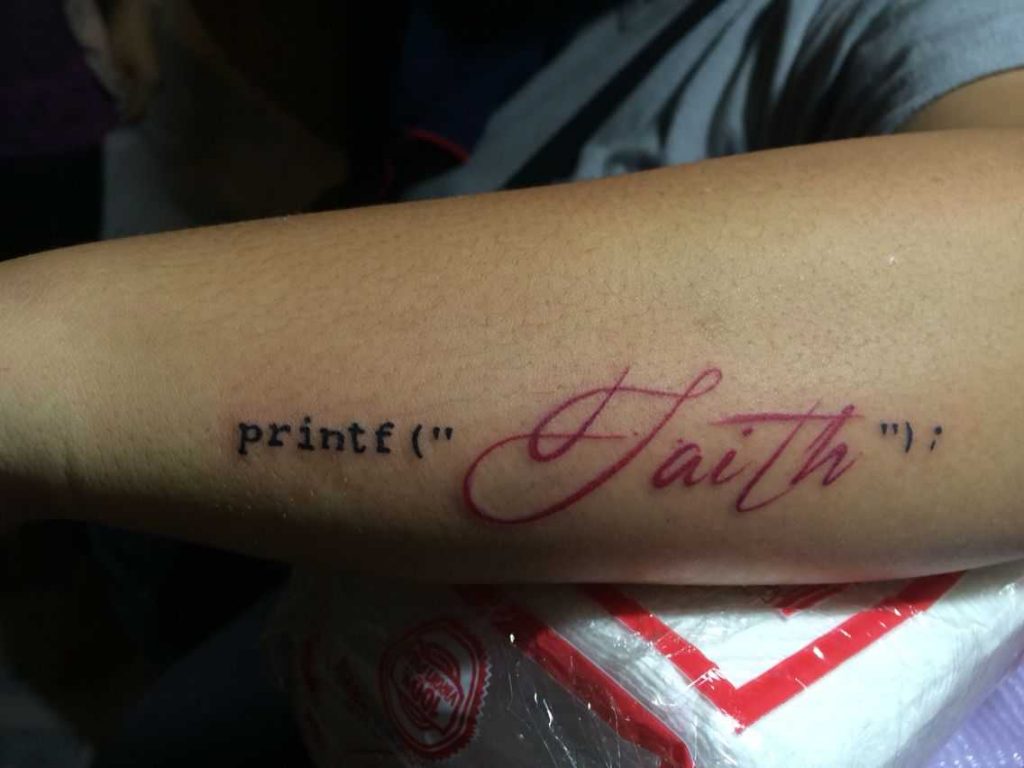 35 Programmer Tattoos Designs with Meanings - Body Art Guru