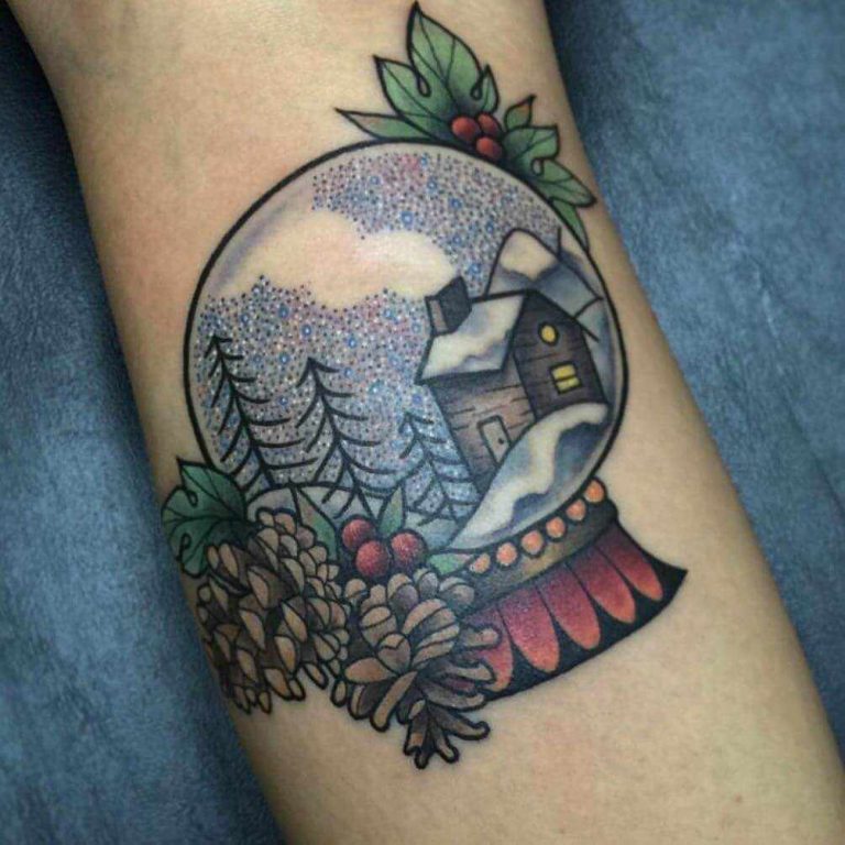 30 Amazing Christmas Tattoos With Meanings - Body Art Guru