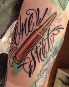 25 Cool Bullet Tattoo Designs That You Wouldn't Wanna Dodge - Body Art Guru