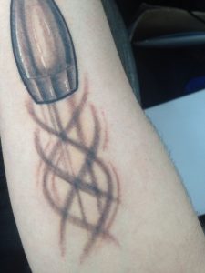 25 Cool Bullet Tattoo Designs That You Wouldn't Wanna Dodge - Body Art Guru