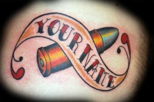 25 Cool Bullet Tattoo Designs That You Wouldn't Wanna Dodge - Body Art Guru