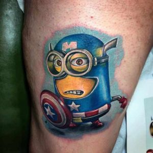 37 Super Cute Minion Tattoo Designs and Ideas - Body Art Guru