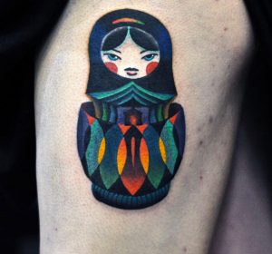 42 Cool Matryoshka Tattoo Designs With Meanings and Ideas - Body Art Guru