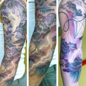69 Amazing Thunder Tattoos With Meanings - Body Art Guru