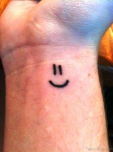 30 Cheerful 'Be Happy' Tattoo Designs - Body Art Guru