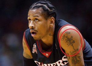 Allen Iverson's 35 Tattoos & Their Meanings - Body Art Guru