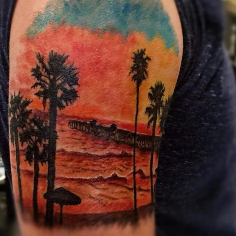 150+ Tattoo Ideas For Beach Lovers – Body Art Guru