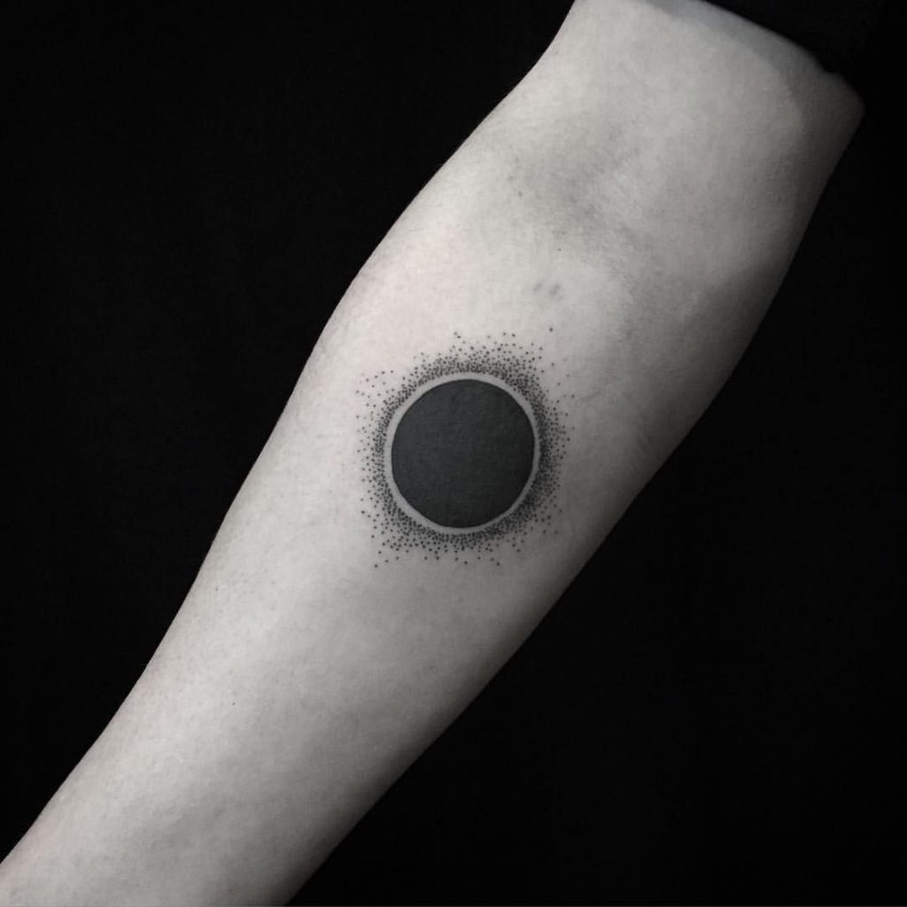 33 Amazing Black Hole Tattoos - Body Art Guru