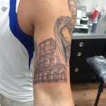31 Colossal Colosseum Tattoos - Body Art Guru