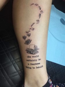 150+ Literary Tattoos Only Bookworms Will Get - Body Art Guru
