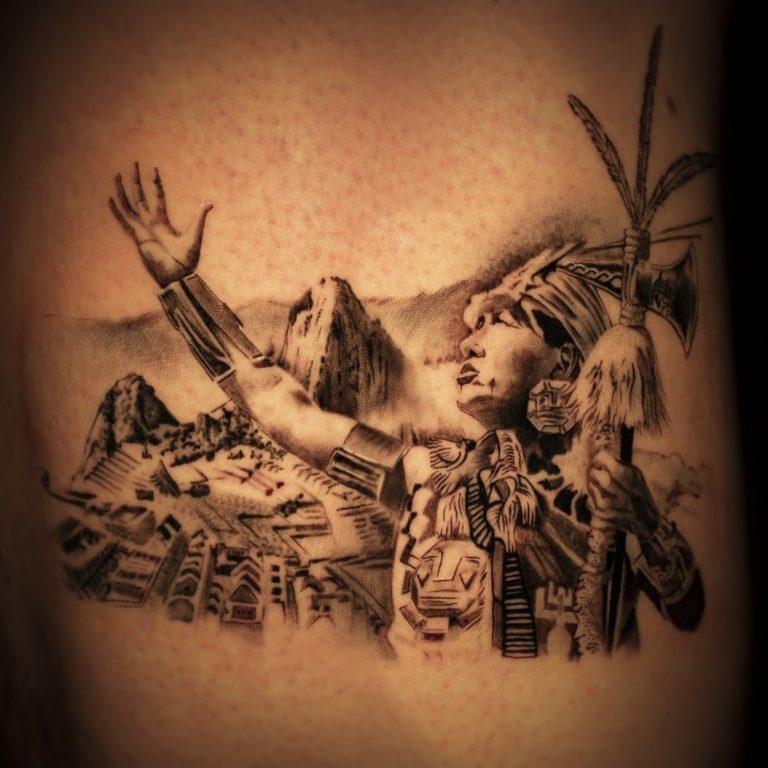 23 Amazing Machu Picchu Tattoos - Body Art Guru