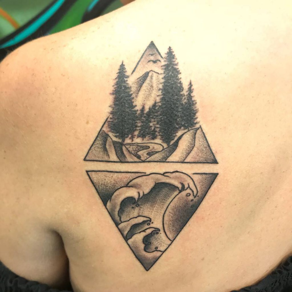 150+ Tattoo Ideas For Mountain Lovers - Body Art Guru