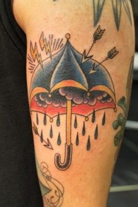 70+ Amazing Rain Tattoos with Meanings - Body Art Guru