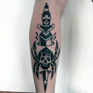 100+ Killer Dagger Tattoos with Meanings and Ideas - Body Art Guru