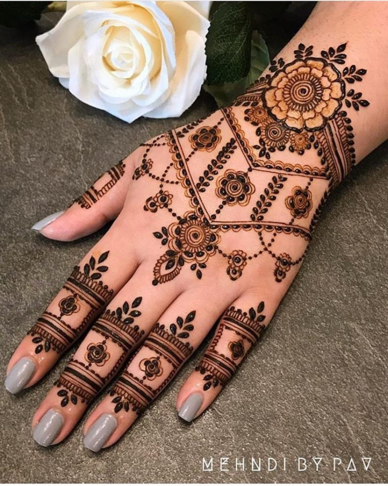 55 Arabic Mehndi Designs - Body Art Guru