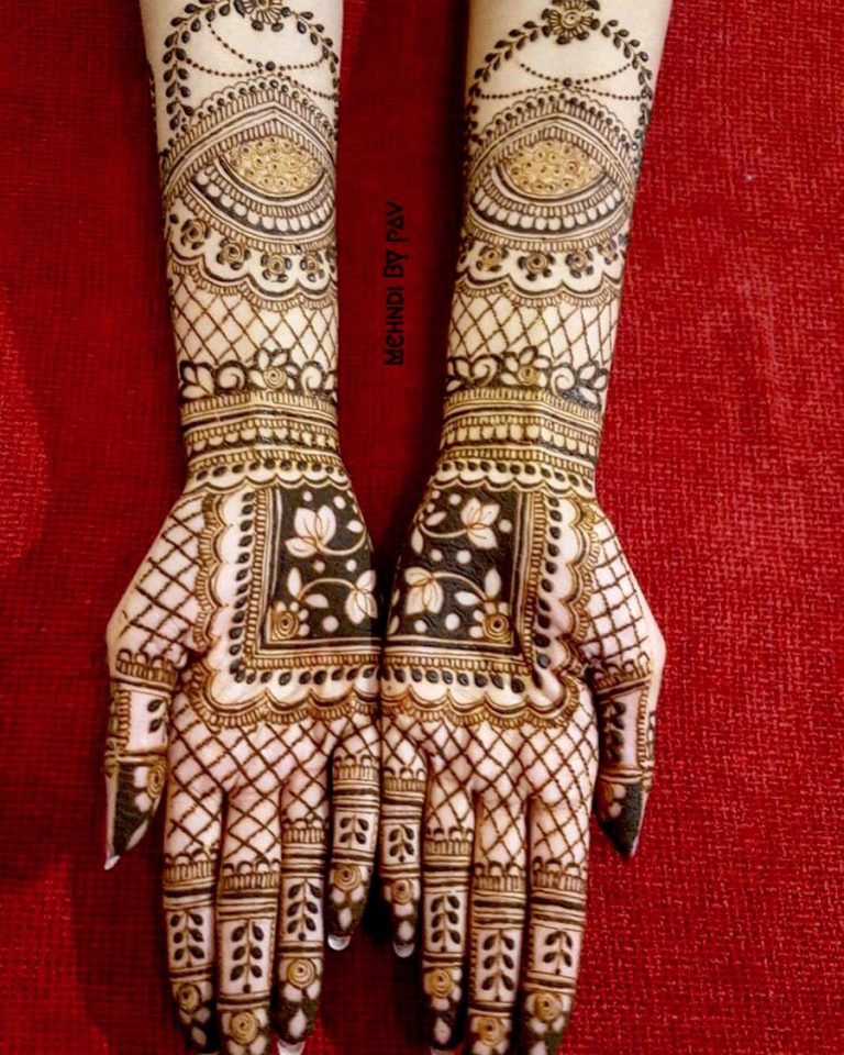 65 Bridal Mehndi Designs For Full Hands - Body Art Guru