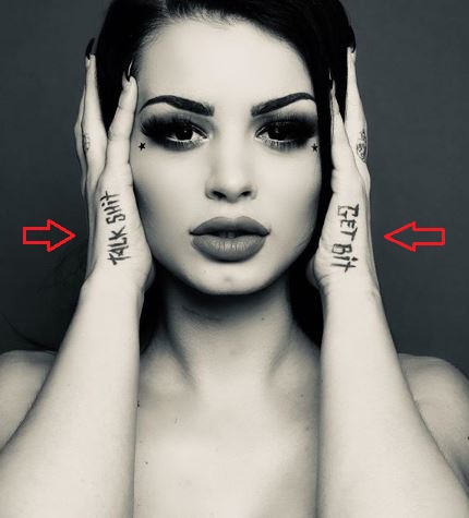 Paige WWE 9 Tattoos Their Meanings Body Art Guru
