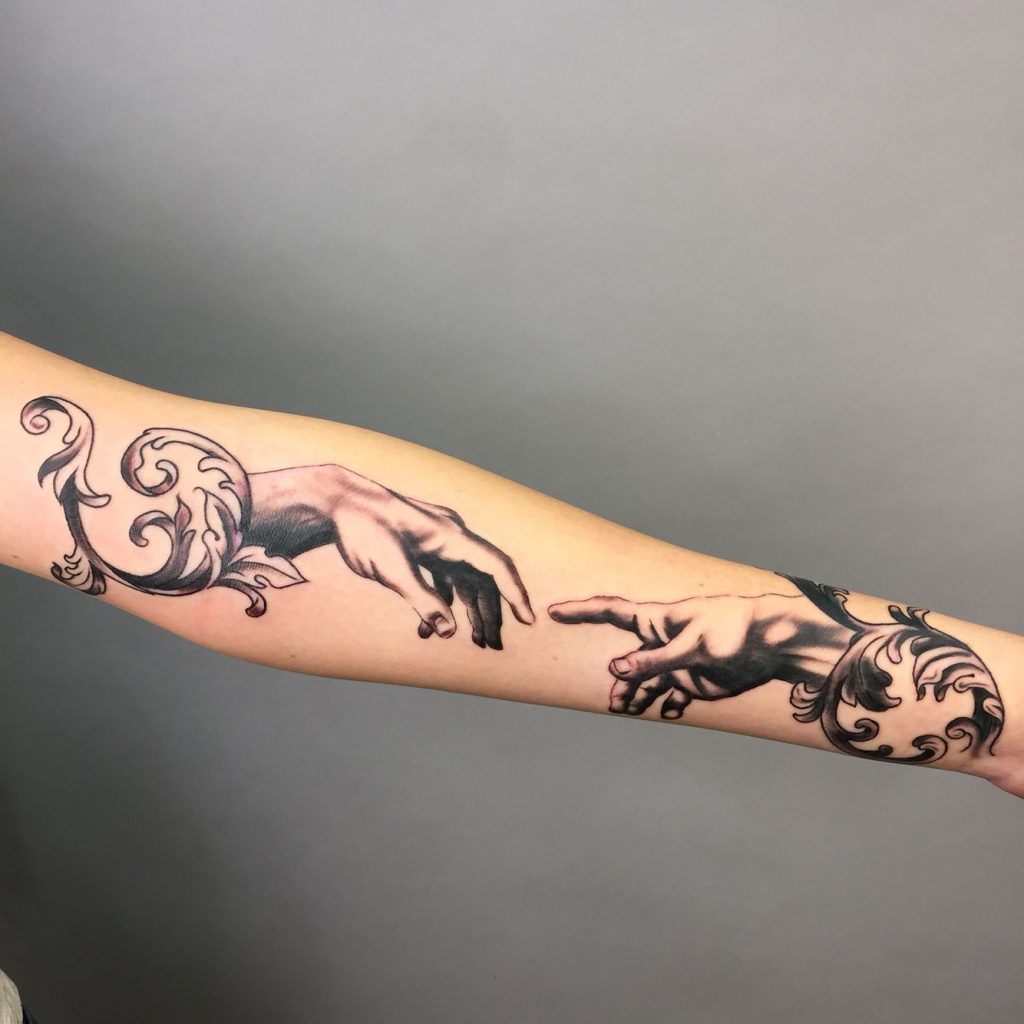 130 Amazing The Creation of Adam Tattoo Designs and Ideas – Body Art Guru