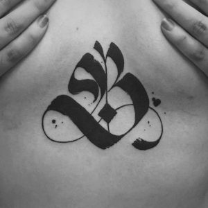 60+ Amazing B Letter Tattoo Designs and Ideas - Body Art Guru
