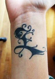 55 Amazing T Letter Tattoo Designs and Ideas - Body Art Guru