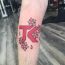 55 Amazing T Letter Tattoo Designs and Ideas - Body Art Guru