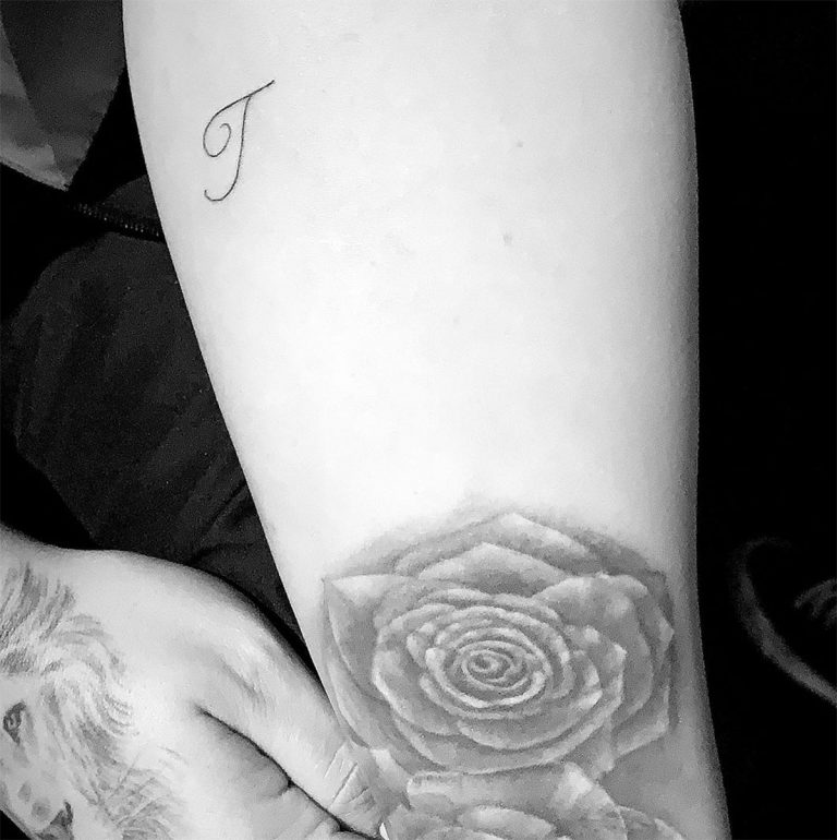 55 Amazing T Letter Tattoo Designs and Ideas - Body Art Guru