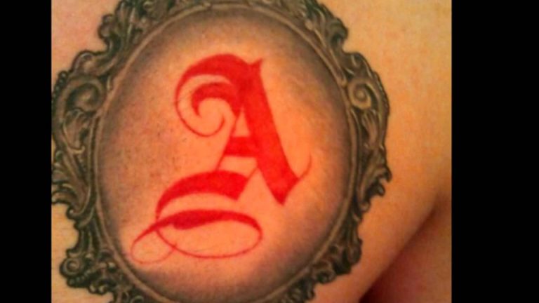 60+ Amazing A Letter Tattoo Designs and Ideas - Body Art Guru