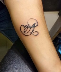 60+ Amazing A Letter Tattoo Designs and Ideas - Body Art Guru