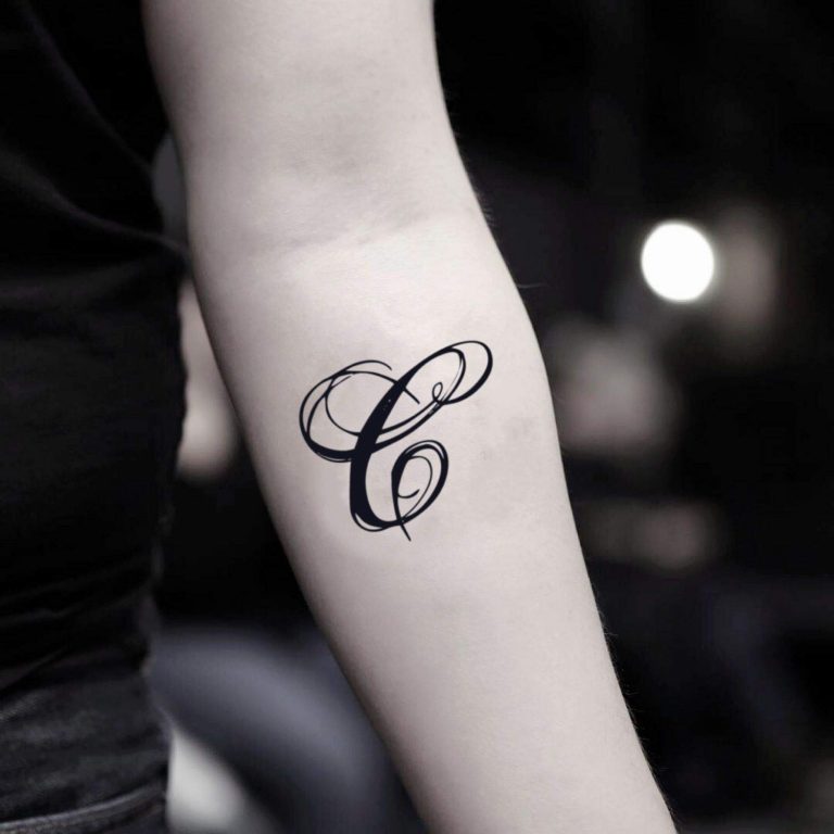 50 Amazing C Letter Tattoo Designs and Ideas - Body Art Guru