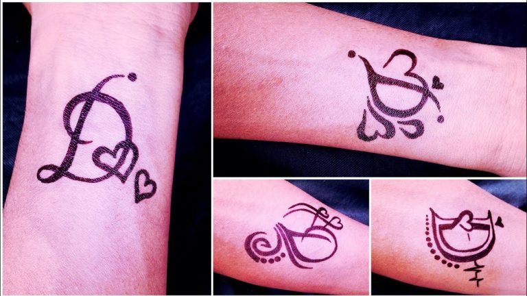 50+ Amazing D Letter Tattoo Designs and Ideas - Body Art Guru
