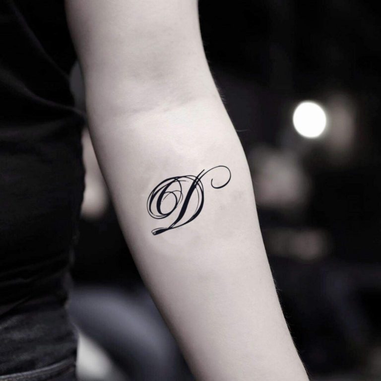 50+ Amazing D Letter Tattoo Designs and Ideas - Body Art Guru