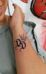 50+ Amazing D Letter Tattoo Designs and Ideas - Body Art Guru