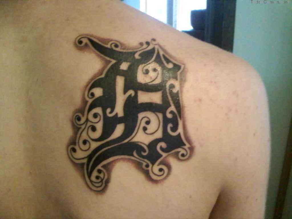 50+ Amazing D Letter Tattoo Designs and Ideas - Body Art Guru