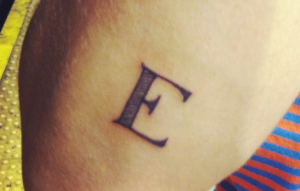 60+ Amazing E Letter Tattoo Designs and Ideas - Body Art Guru