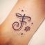 40 Amazing F Letter Tattoo Designs and Ideas - Body Art Guru