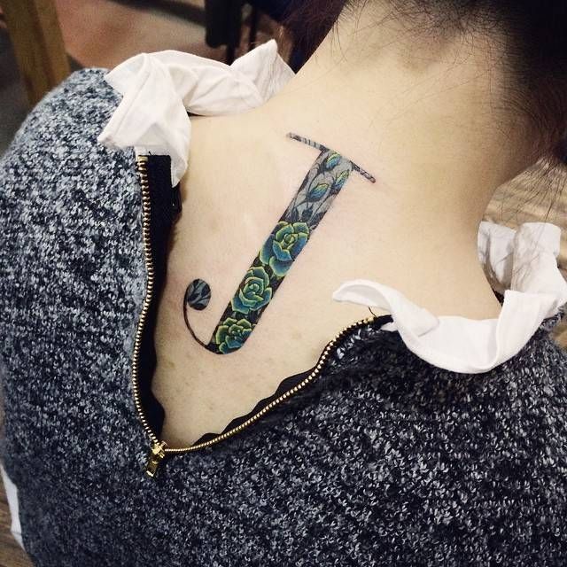 J Letter Tattoo Designs On Hand 50 Amazing J Letter Tattoo Designs 